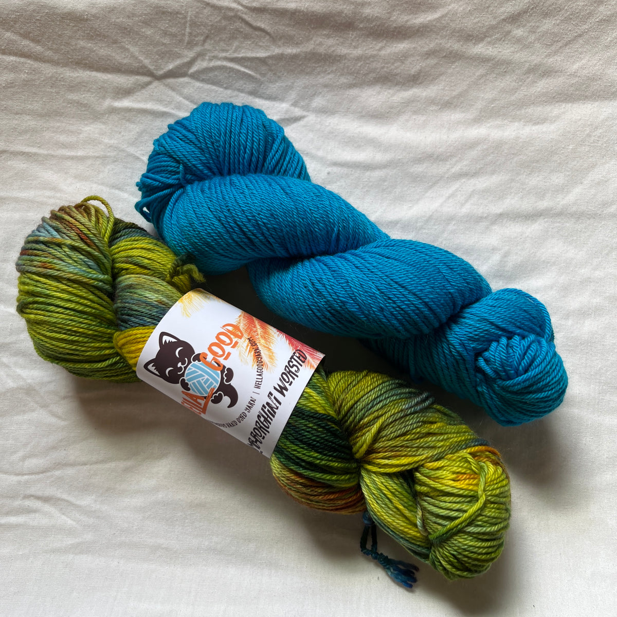 Teal Spring - Multiple Weights – Hella Good Yarn